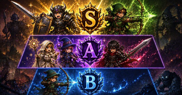 【タスクバーヒーロー】最新版最強職業ランキングとおすすめ育成ビルド完全解説【Task Bar Hero 攻略】 | 徹底攻略ゲーム図鑑